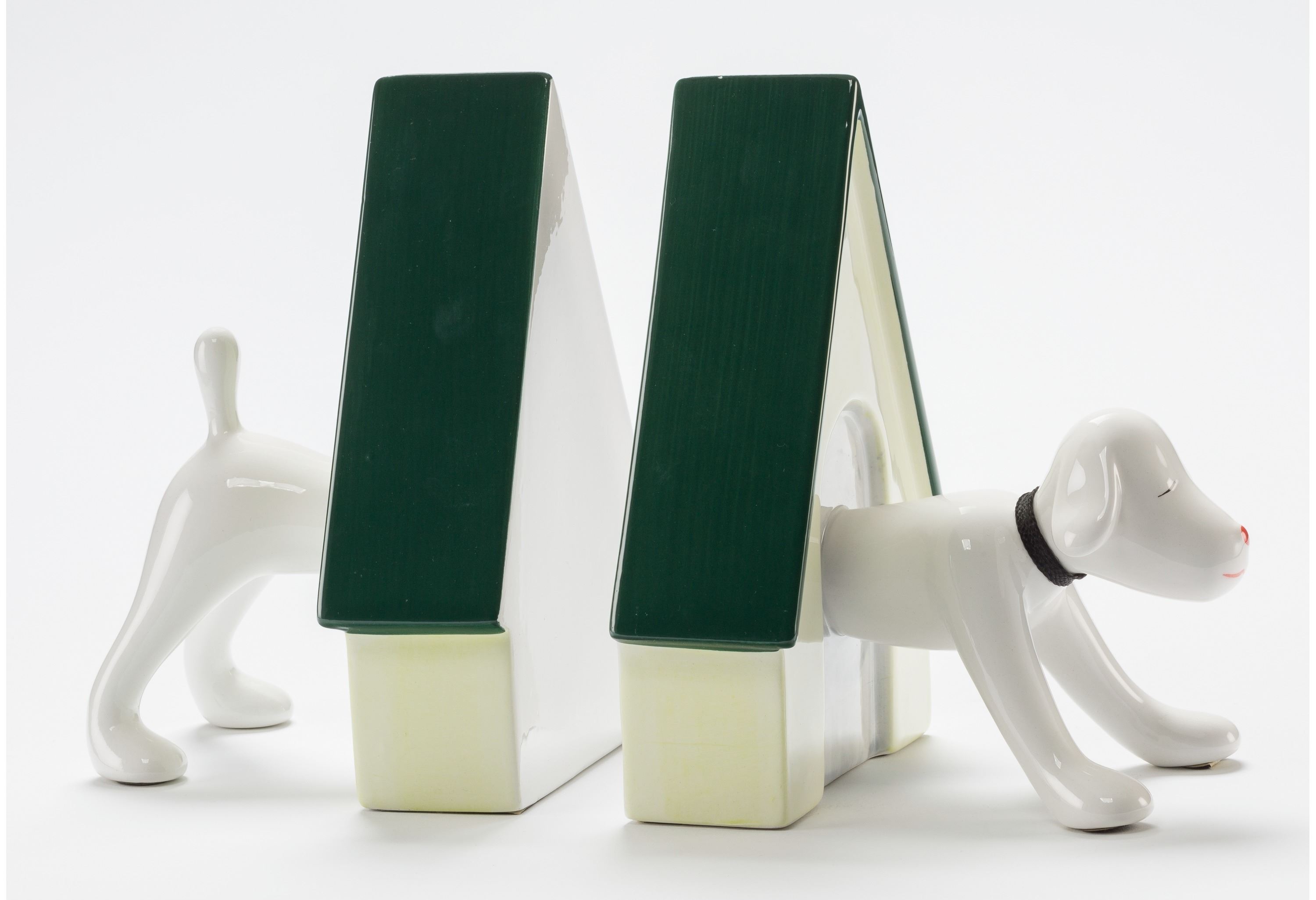 Yoshitomo Nara | PUPPY BOOKENDS (2002) | MutualArt
