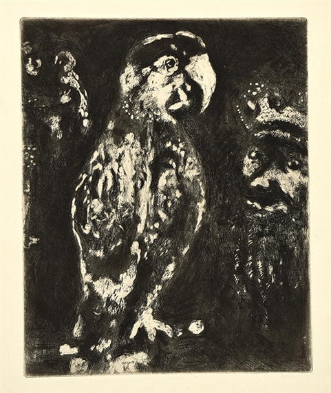 Marc Chagall | 14 works, Les Fables de la Fontaine (1930) | MutualArt