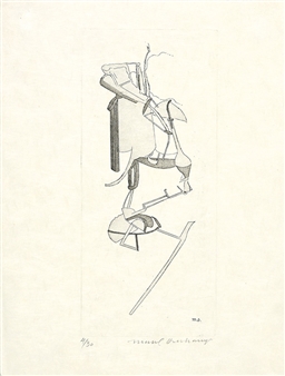 Marcel Duchamp | The Bride (1965) | MutualArt