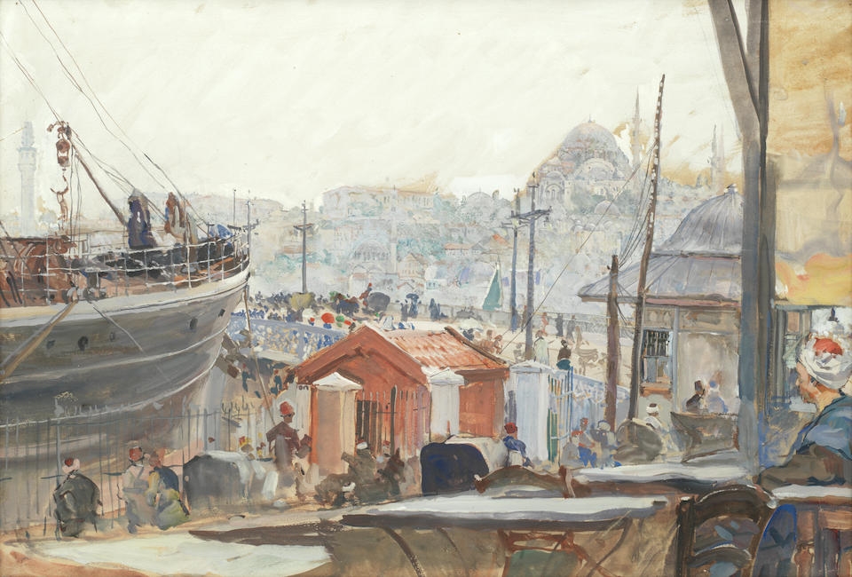 Carl Fahringer | View of Constantinople | MutualArt