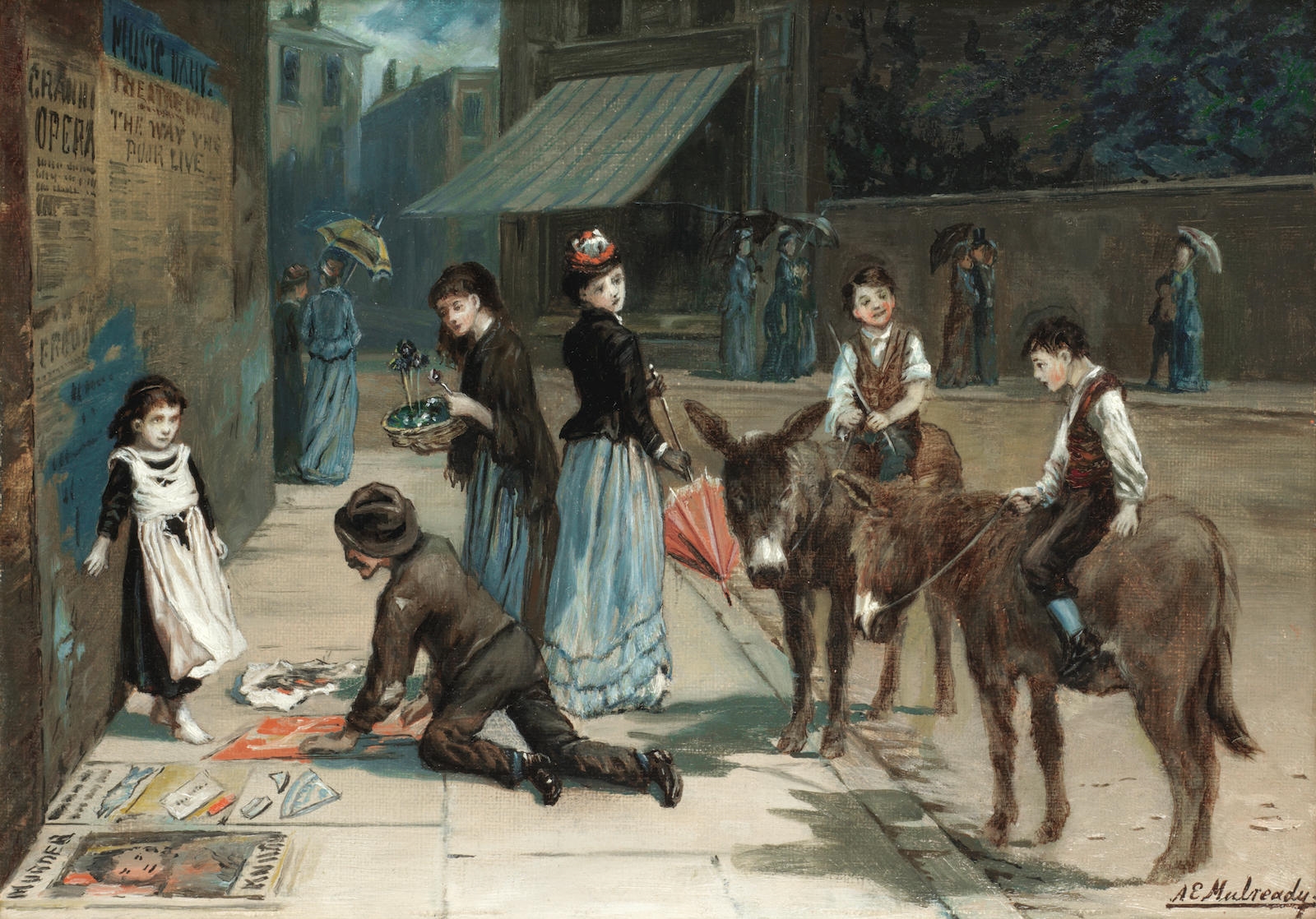 Август Эдвин Малреди (Augustus Edwin Mulready),1844-1904 гг.Английский ...