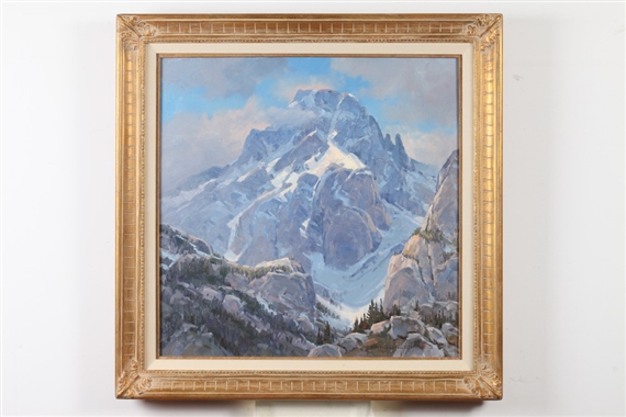 Jim Wilcox | MOUNTAIN LANDSCAPE | MutualArt