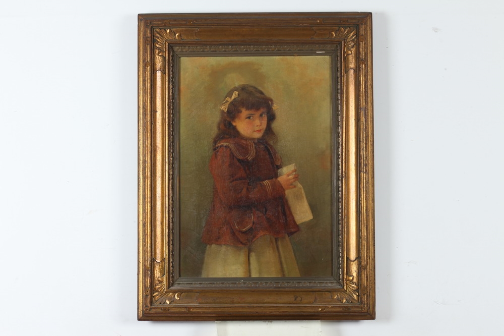 Karl Witkowski | PORTRAIT OF YOUNG GIRL | MutualArt