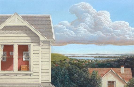 Peter Siddell | Untitled – View of Auckland (1996) | MutualArt