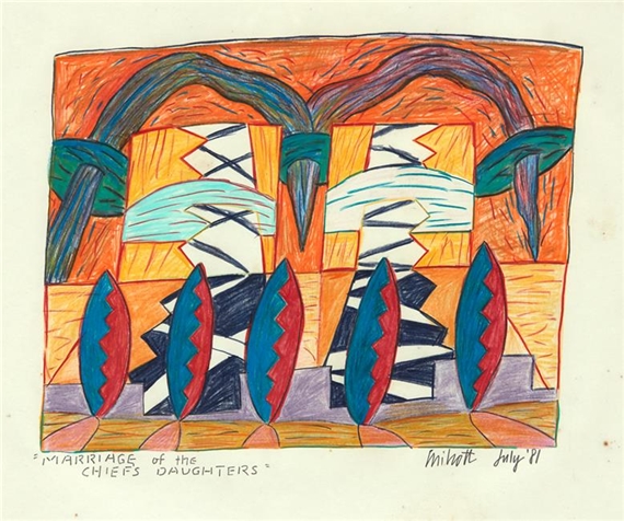 Gavin Chilcott | Marriage of the Chief’s Daughters (1981) | MutualArt