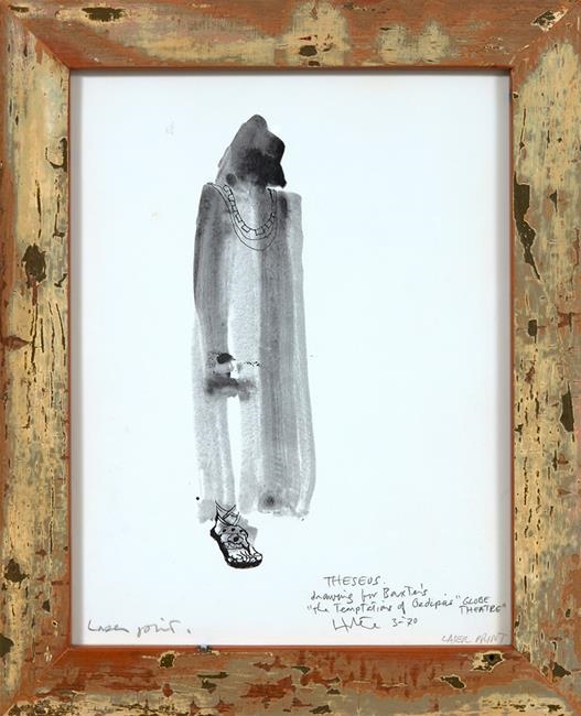 Ralph Hotere | Theseus – Drawing for Baxter’s ‘The Temptations of ...