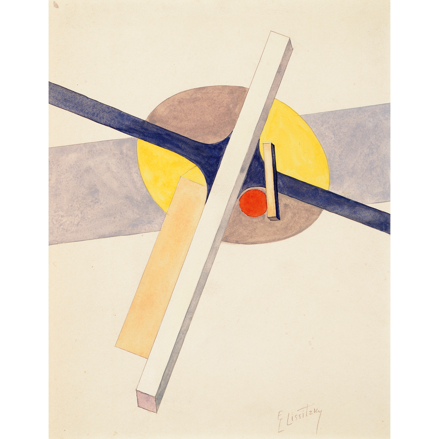 El Lissitzky | Proun (1922 - 1923) | MutualArt