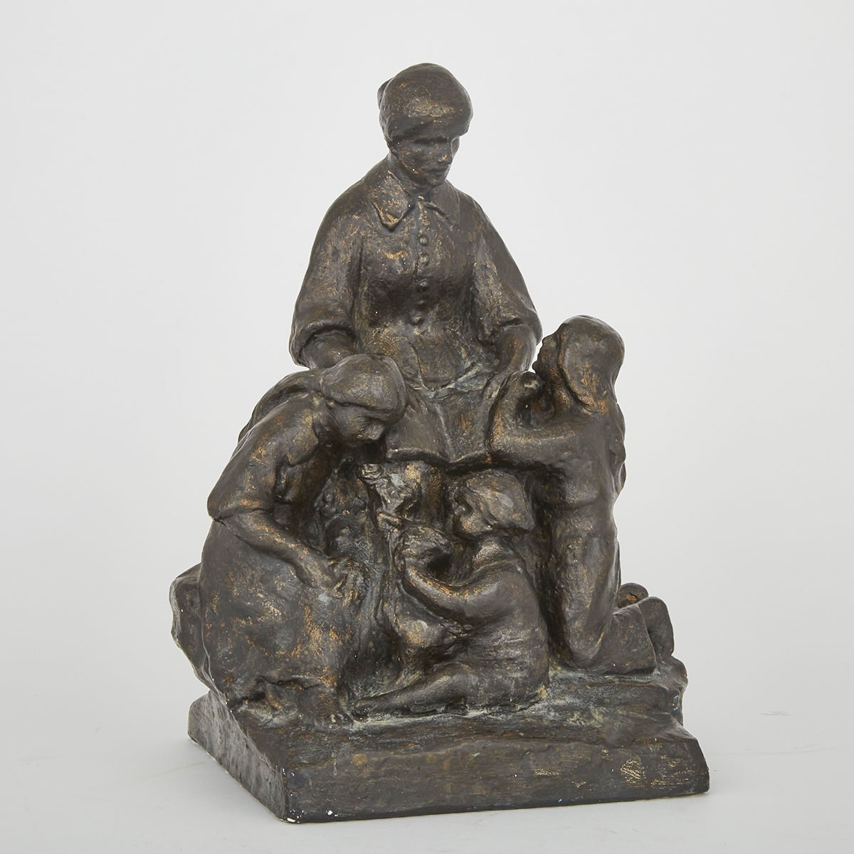 Alfred Laliberté | MAQUETTE GROUP OF MARIE ROLLET AND HER CHILDREN ...