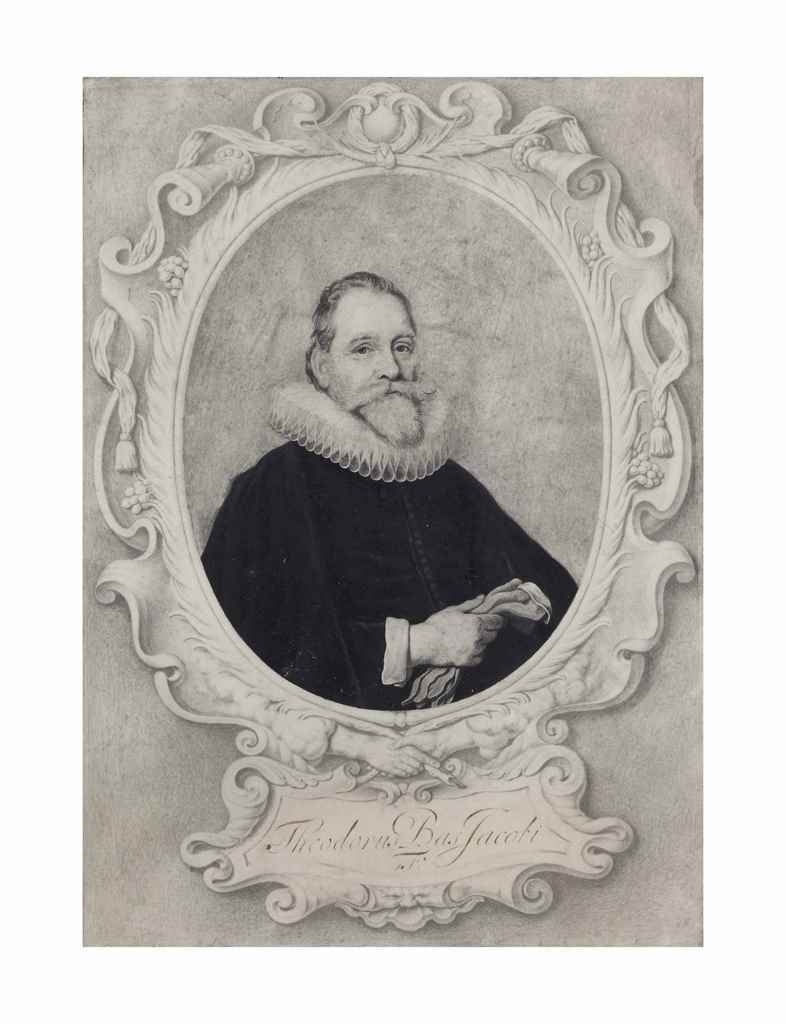 Johan Thopas | Portrait of Dirck Jacobsz. Bas, after Jacob Adriaensz ...