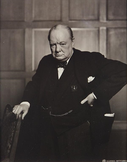 Yousuf Karsh | Winston Churchill | MutualArt