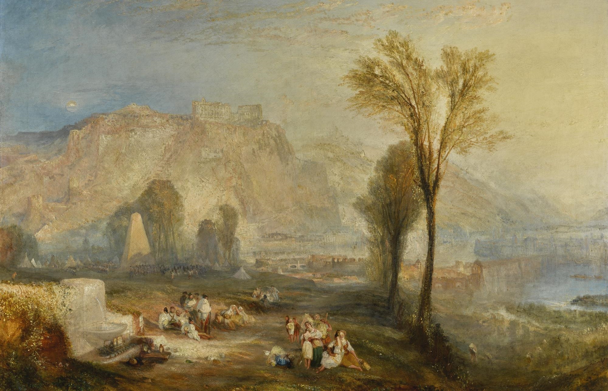 Joseph Mallord William Turner | ROME, FROM MOUNT AVENTINE | MutualArt
