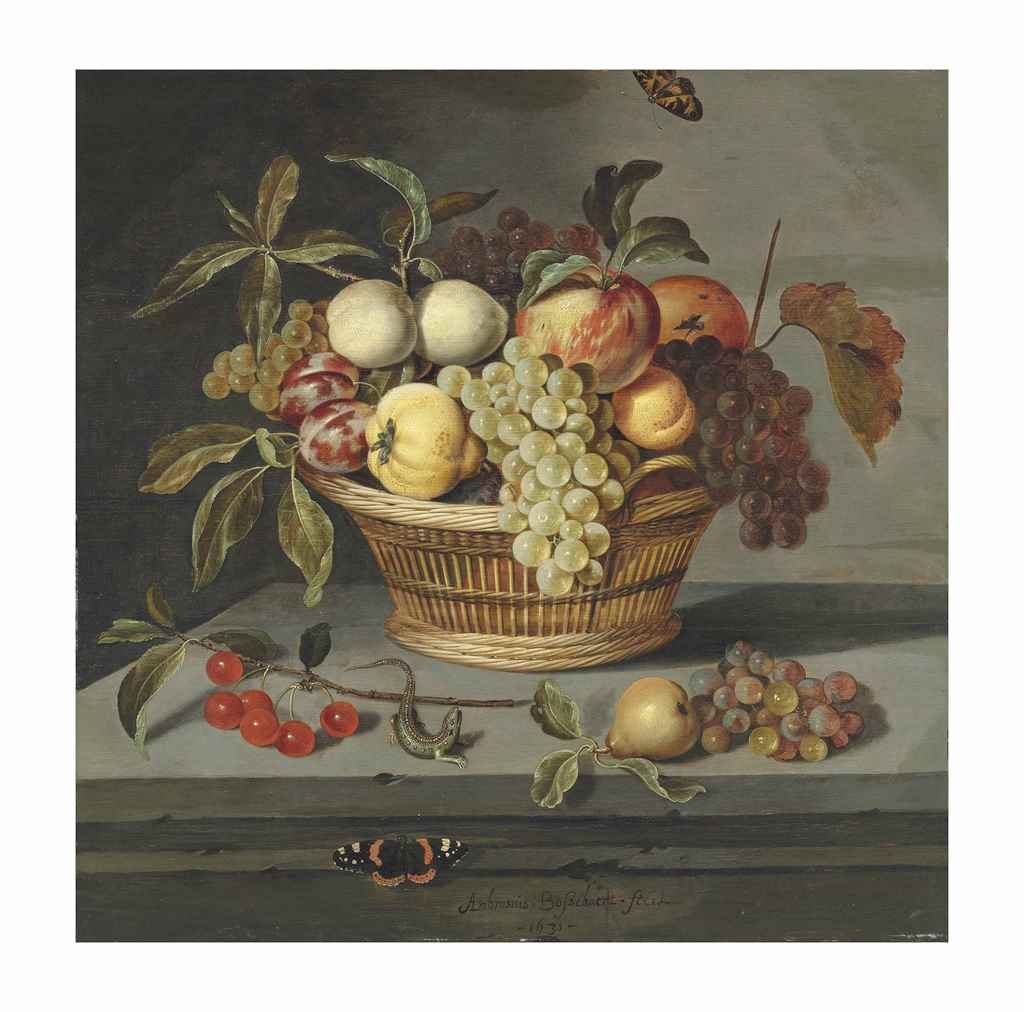 Ambrosius Bosschaert the Younger | A still life of flowers in a glass ...