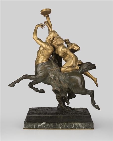 Arthur Jacques LeDuc | Nessus and Dieaneira, nude female figure on the ...