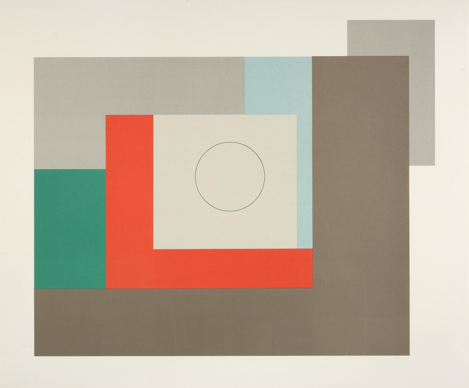 Ben Nicholson | Abstract Composition 1935 (1973) | MutualArt