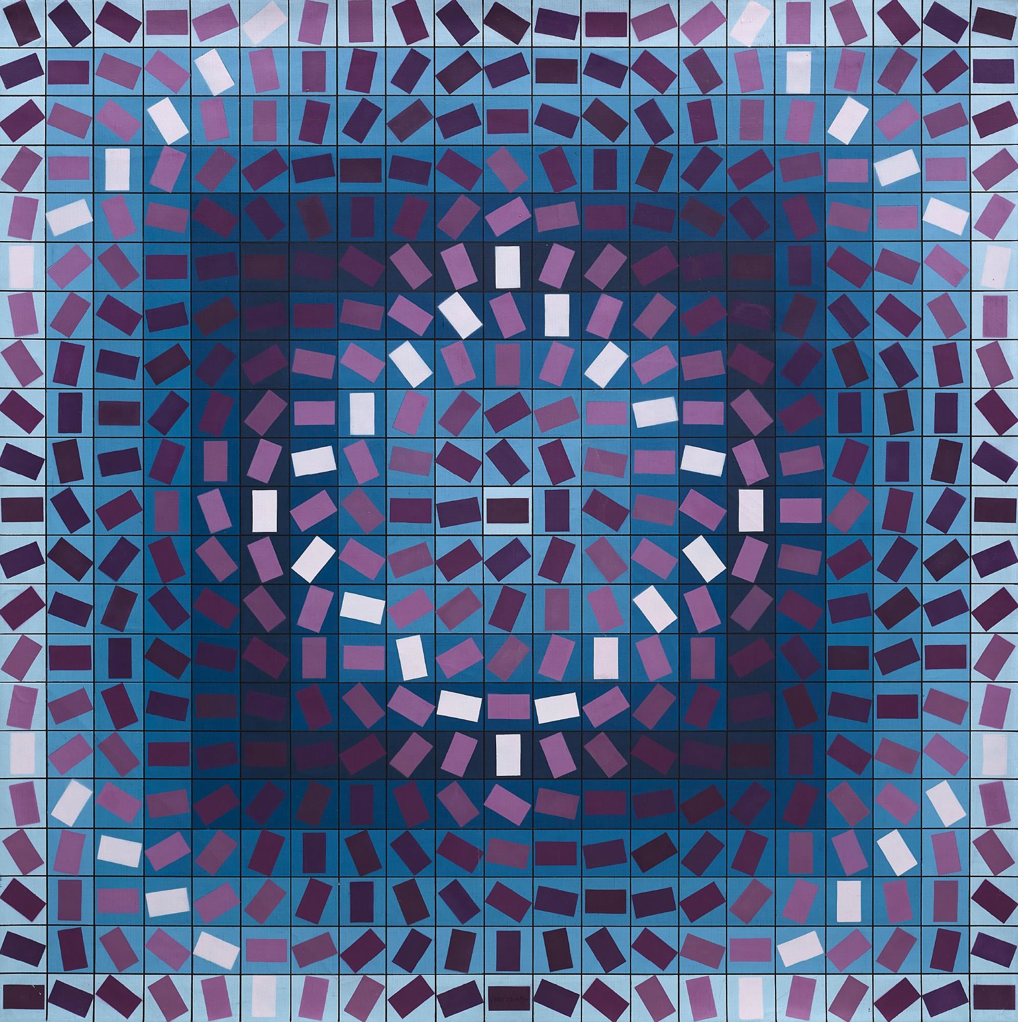 Victor Vasarely | Sakk (1988) | MutualArt