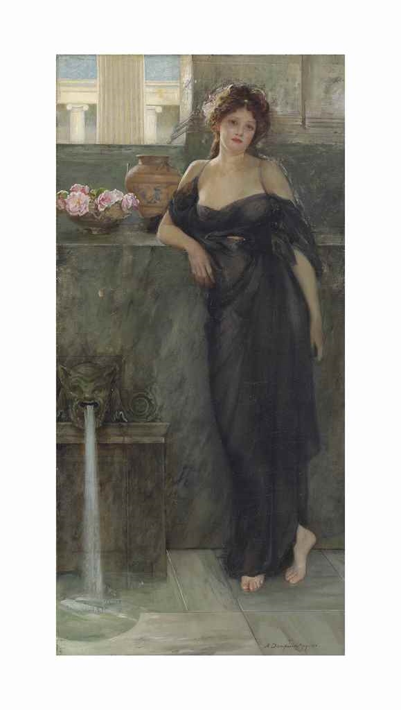 Arthur Dampier May | Contemplation (1910) | MutualArt