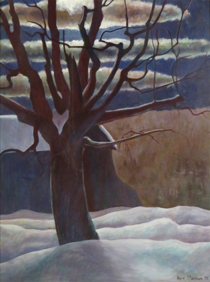 Kyra Markham | Winter Landscape (1947) | MutualArt