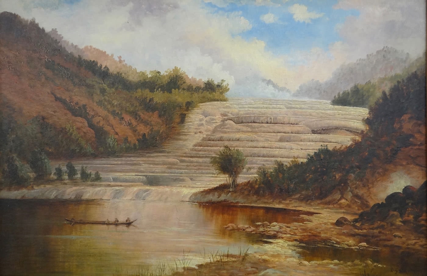 E. G. Edwards | The Pink Terraces | MutualArt