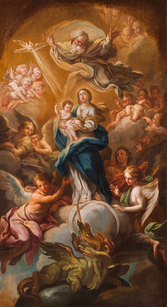 Sebastiano Conca | Immaculate conception (Circa 1730) | MutualArt