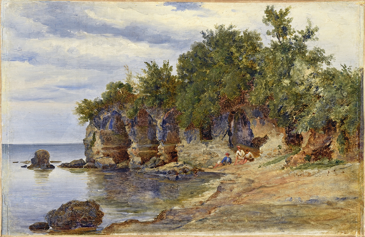 André Giroux | Grottes romaines : Baia, Camerelle | MutualArt