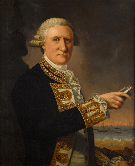 George Chalmers | Portrait of Sir Francis Geary (1782) | MutualArt