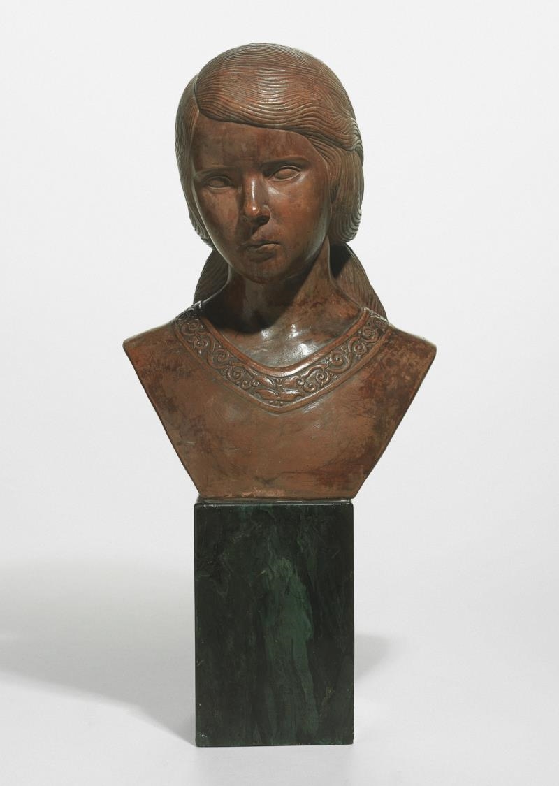 Paul Howard Manship | BUST OF VIVIAN ST GEORGE | MutualArt