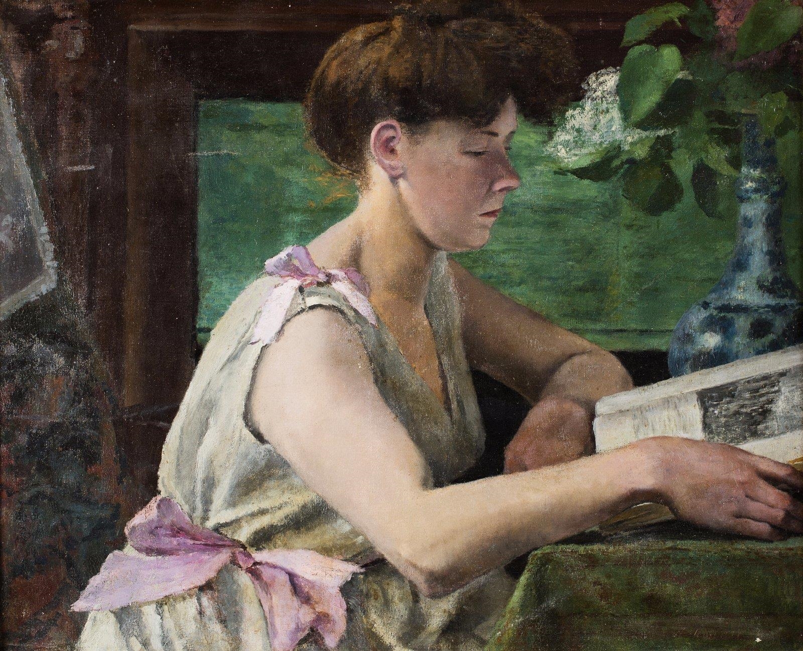 Henri Stanislas Rouart | Femme à la lecture | MutualArt