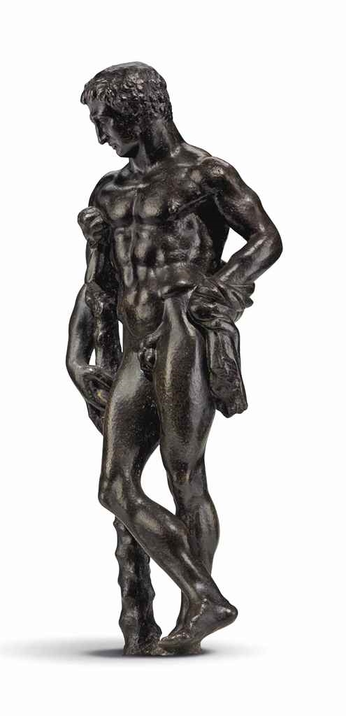 Italian School, 15th Century | A BRONZE FIGURE OF HERCULES RESTING ...
