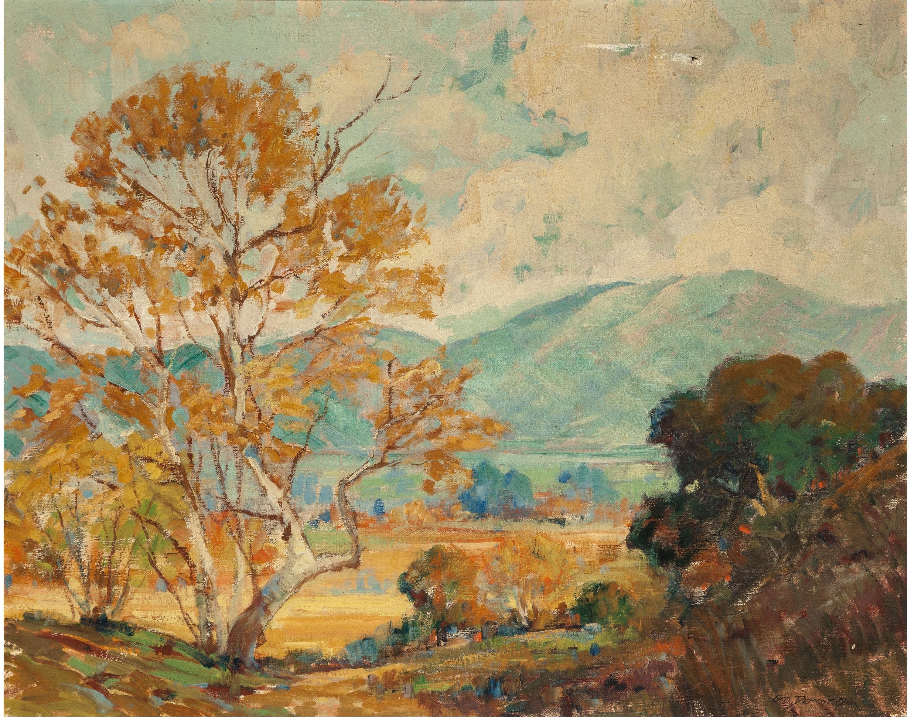 George Demont Otis | Golden Trees and Green Mountains | MutualArt