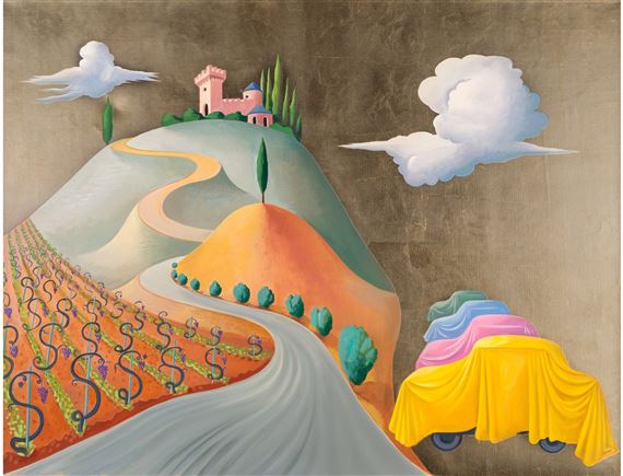 Milan Kunc | Tuscany Landscape (1991) | MutualArt