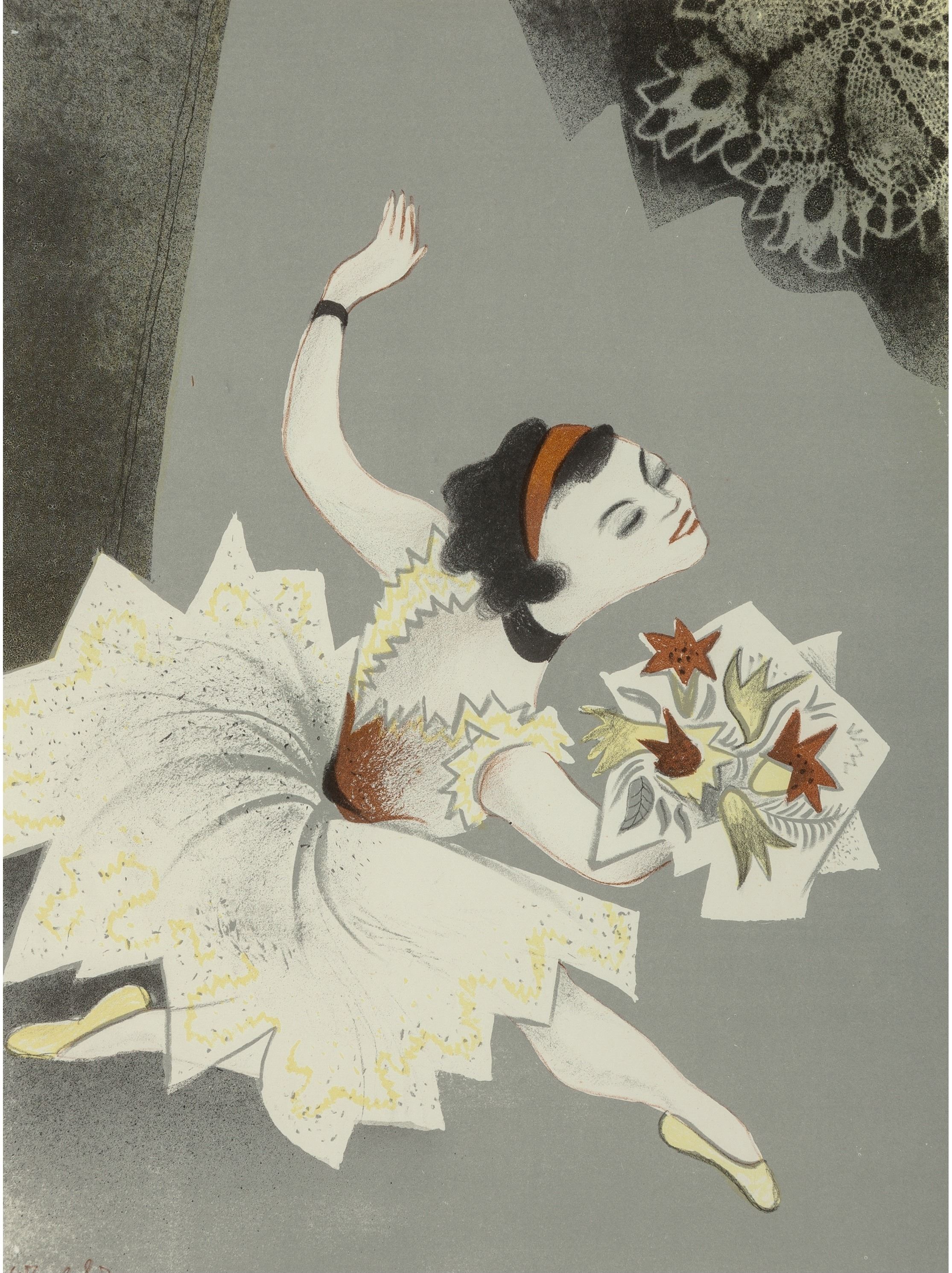 William Gropper | Balley Dancer | MutualArt