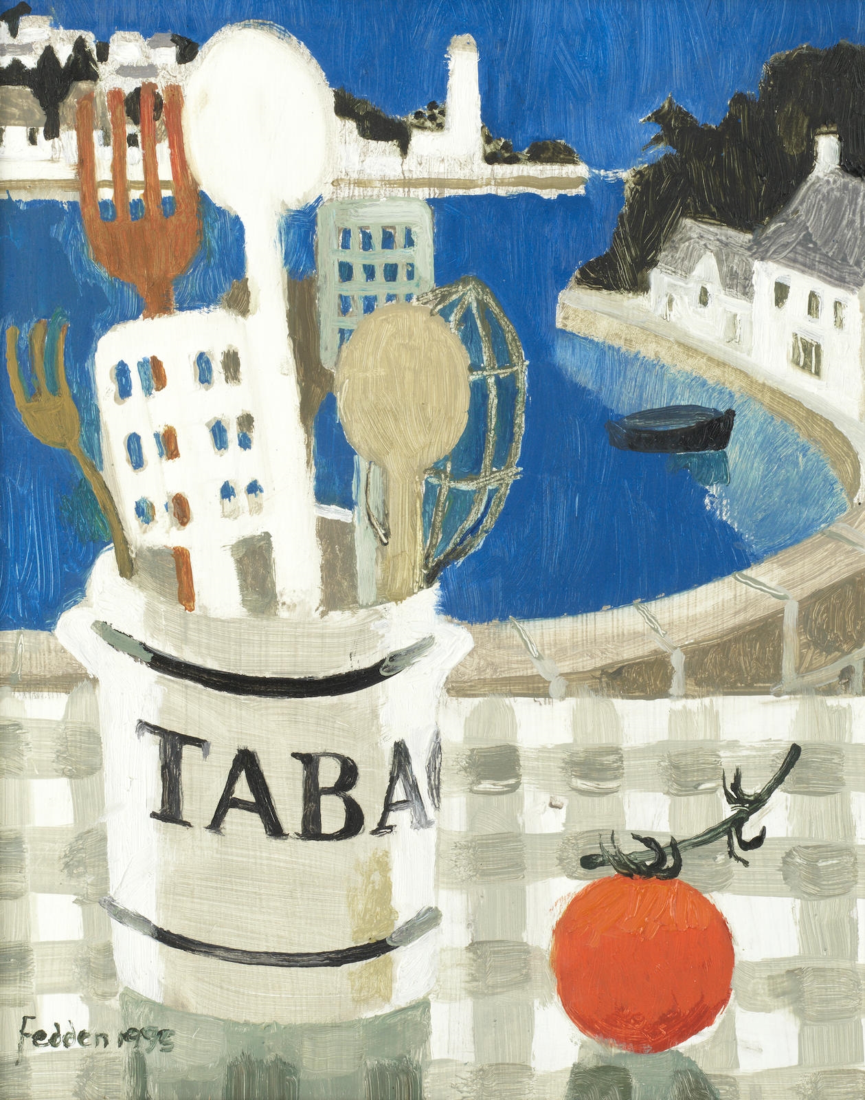 Mary Fedden | Still Life with Pestle and Mortar (2002) | MutualArt