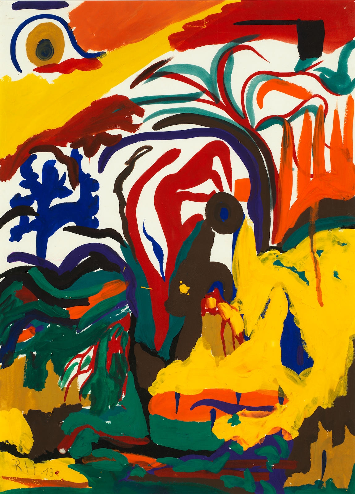 Roger Hilton | Untitled 1973 (1973) | MutualArt