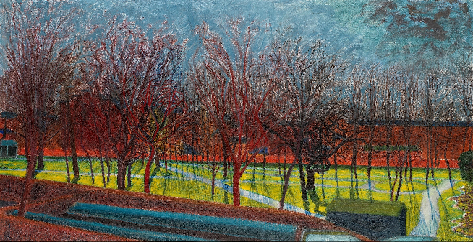 Adrian Berg | St Katharine's Precinct, Regent's Park, April | MutualArt