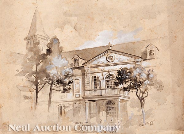 Ellsworth Woodward | Old Ursuline Convent (1885) | MutualArt