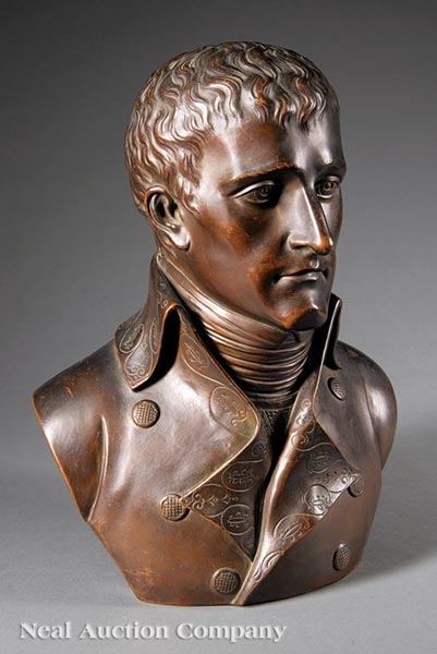 Antonio Canova | Bronze Bust of Emperor Napoleon | MutualArt
