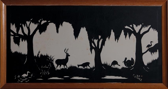 Carew Rice | LOWCOUNTRY LANDSCAPE WITH INDIGENOUS WILDLIFE | MutualArt