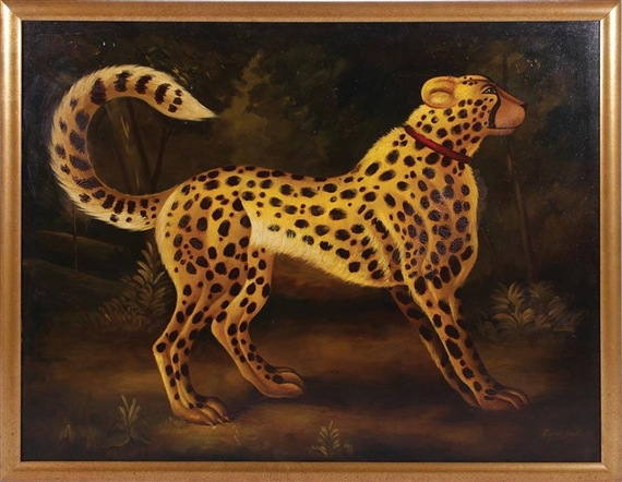 Reginald Baxter | STANDING CHEETAH | MutualArt