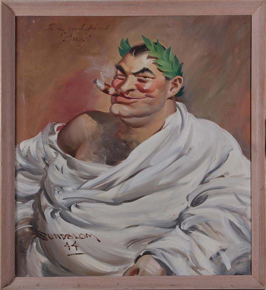 Haddon H. Sundblom | CARICATURE OF BILL (1944) | MutualArt