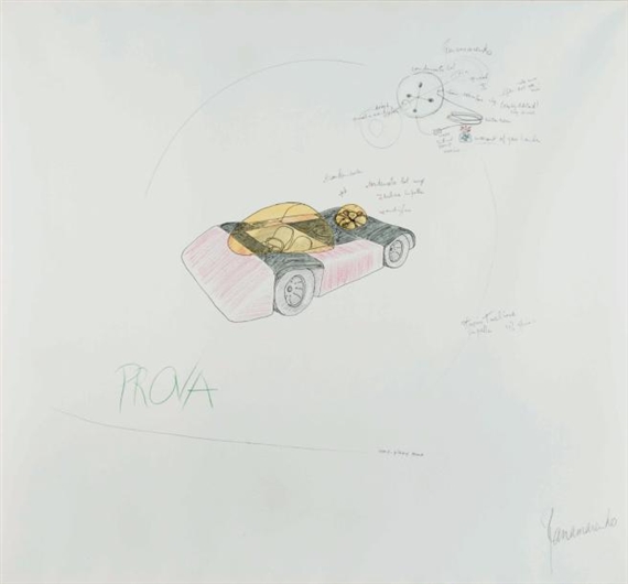 Panamarenko | Hinky Pinky Prova Car (2004) | MutualArt