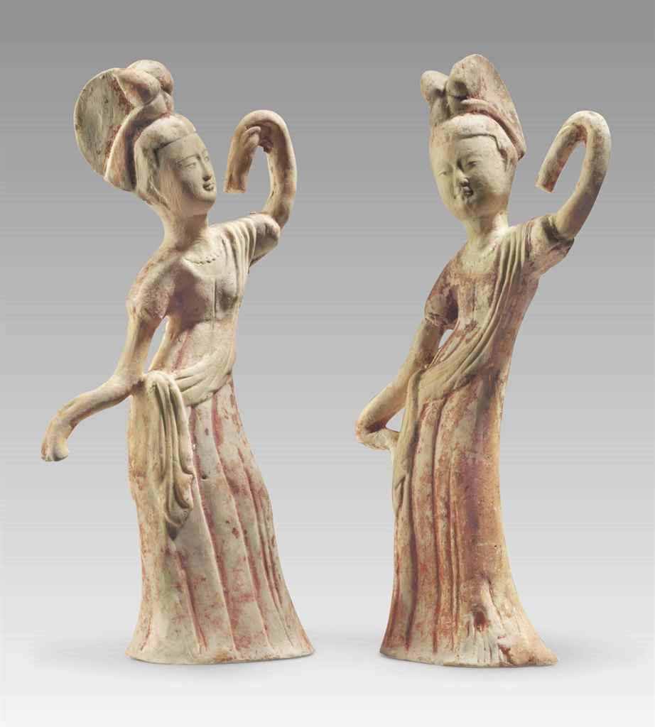 Dynasty Tang | Figures of Female Dancers | MutualArt