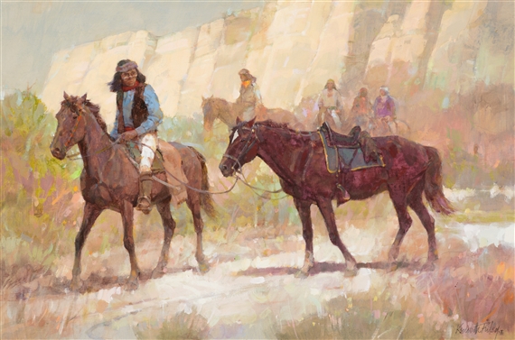 Kenneth Riley | A Captured Mount (1987) | MutualArt