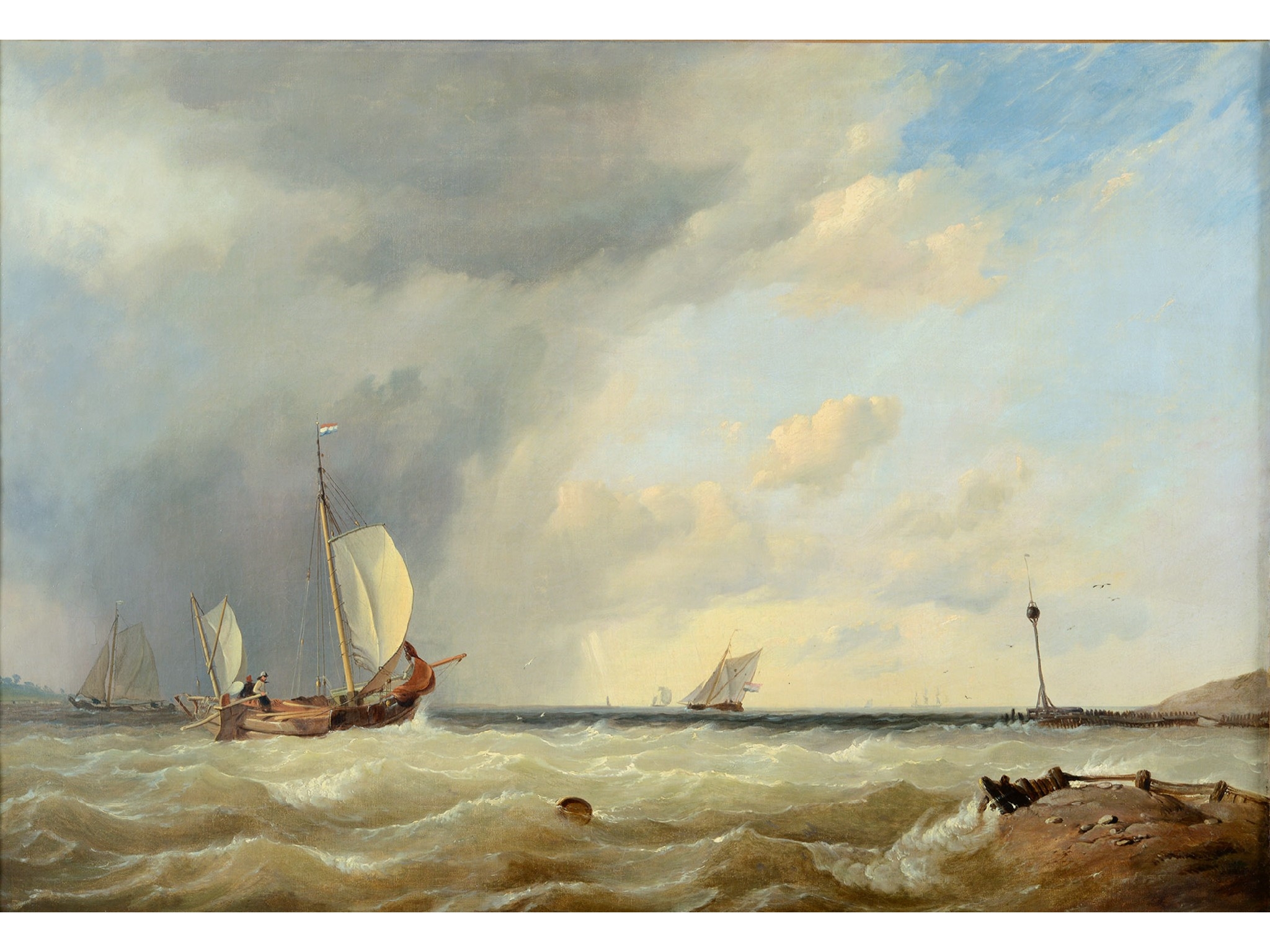 Edward William Cooke | FISHERMAN | MutualArt