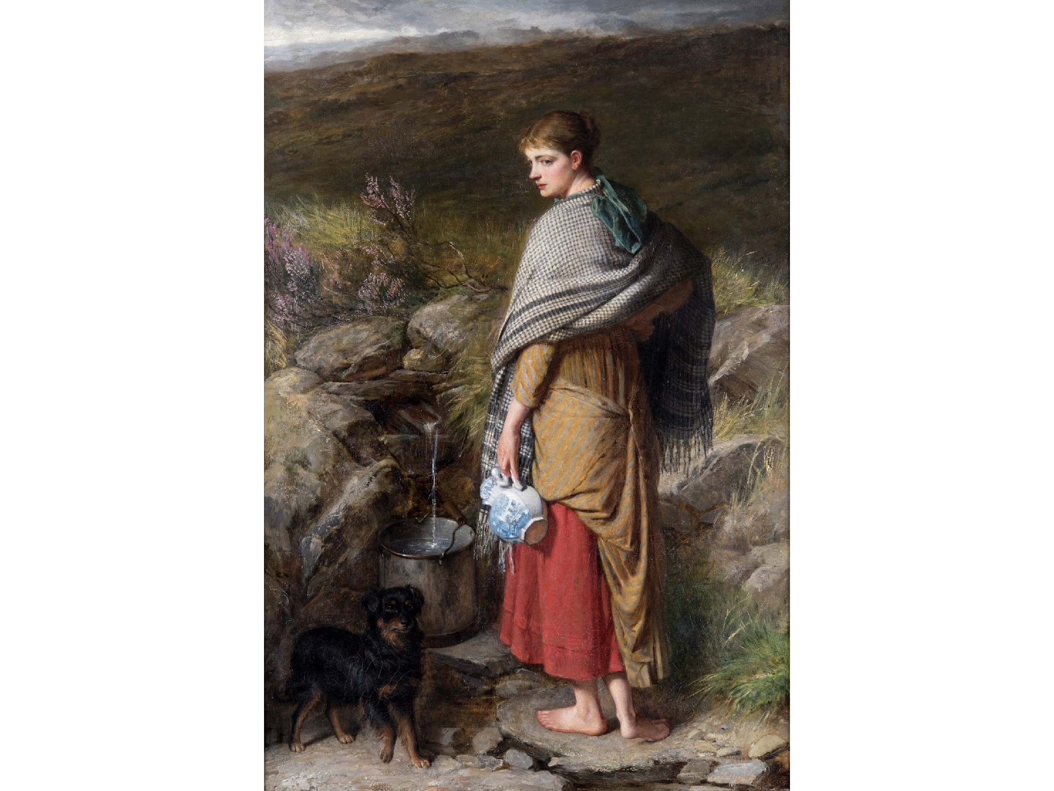 Thomas Faed | AT THE HIGHLAND SPRING | MutualArt