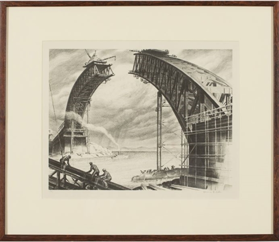 James E. Allen | Arch of Steel (1937) | MutualArt
