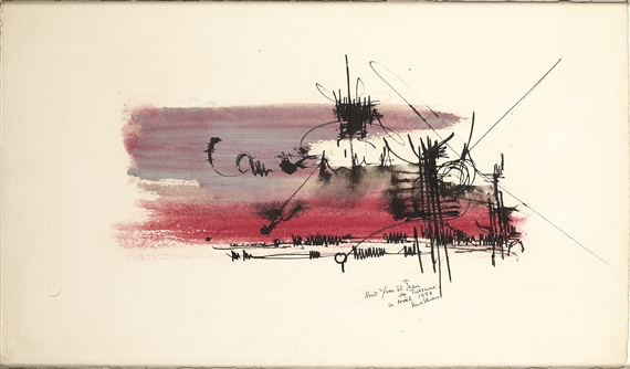 Georges Mathieu | COMPOSITION (1957) | MutualArt