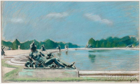 Étienne Drian | Pool at Versailles | MutualArt