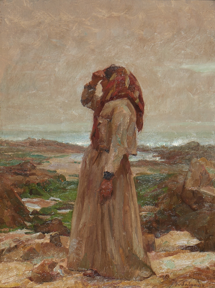José Maria Veloso Salgado | Olhando o mar | MutualArt