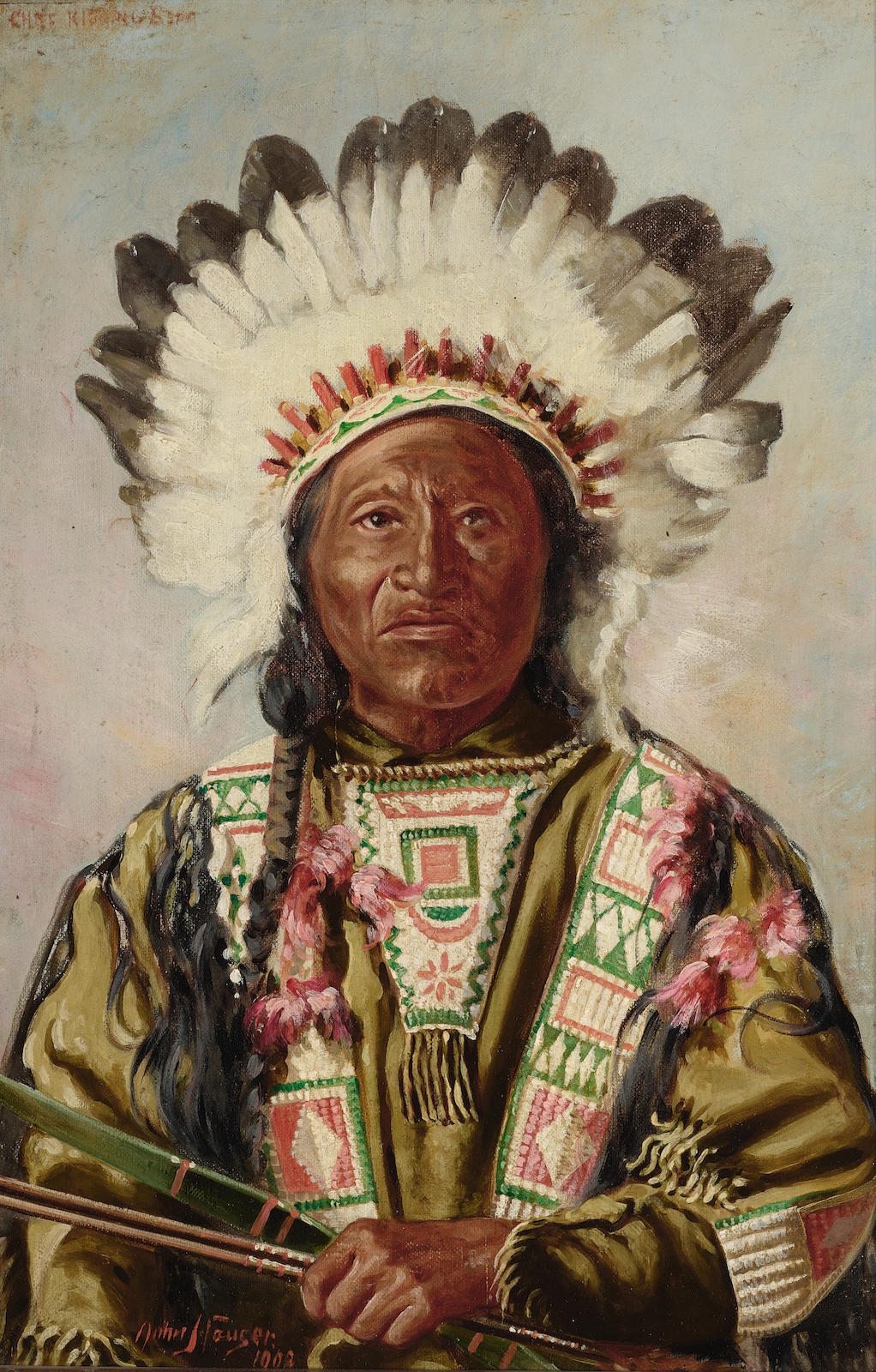 John Hauser | Chief Bald Eagle, Sioux | MutualArt