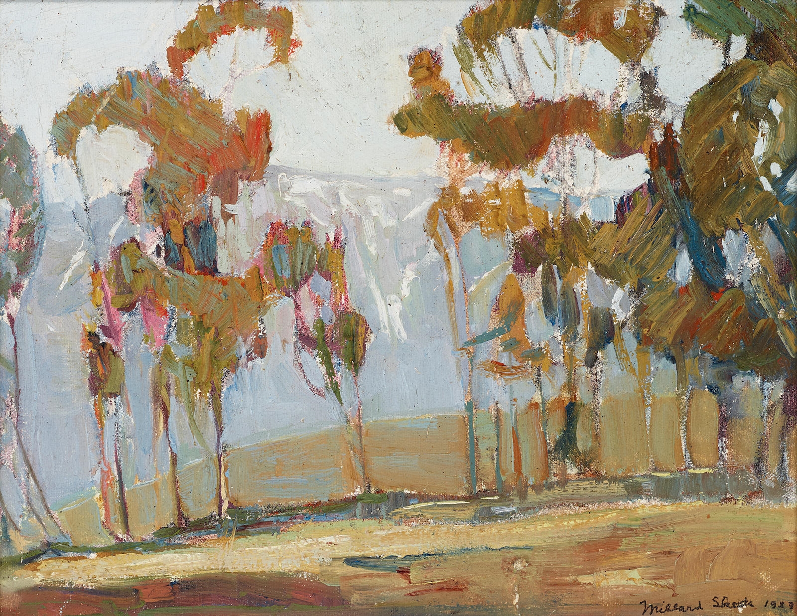 Millard Sheets | The San Gabriels (Circa 1926) | MutualArt